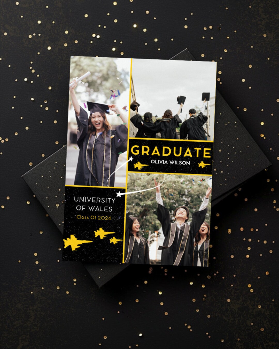 Star Wars Graduation Invitation 2024, Invitation, Printable Graduation ...