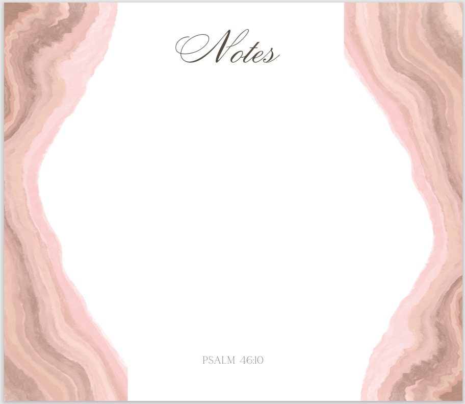 Printable Bible Verse Notes Church Notes Freehand Note Paper INSTANT ...