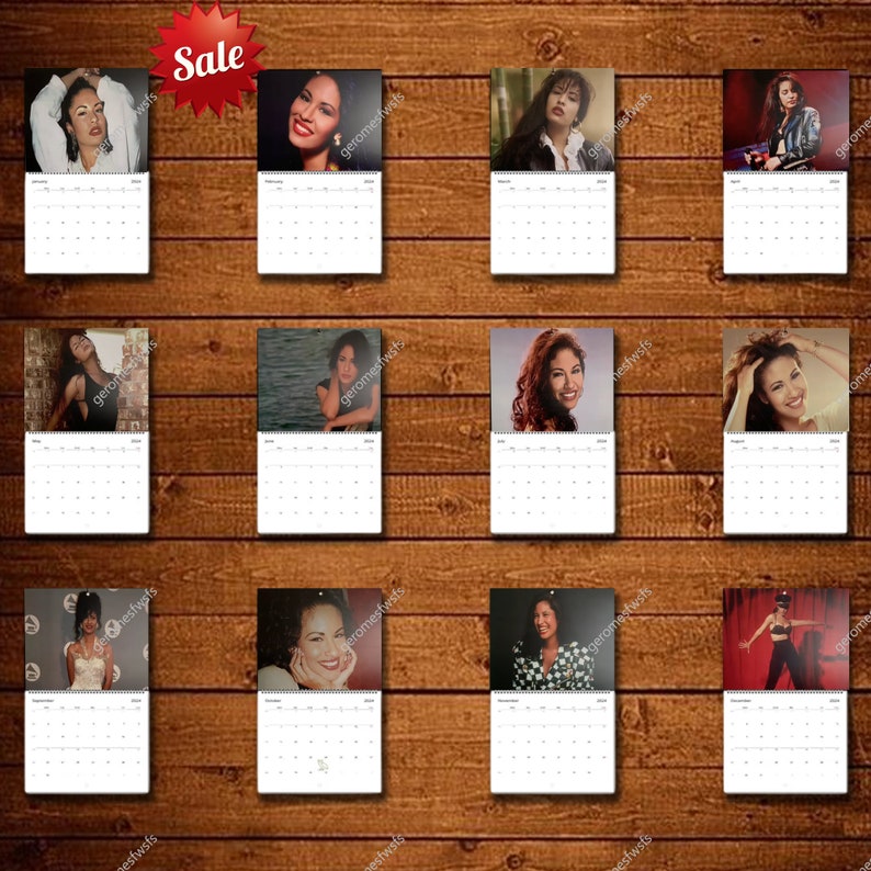 2024 Se Lena Quintanilla Wall Calendar Desk Calendar 2024 Se Lena Quintanilla Planner 2024