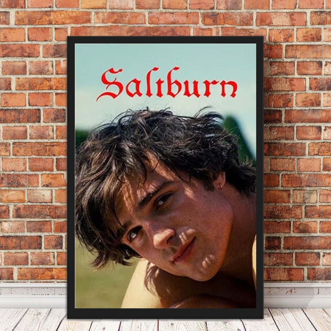 Saltburn Movie Poster 2023 Film, Saltburn Classic Movie Poster Print ...