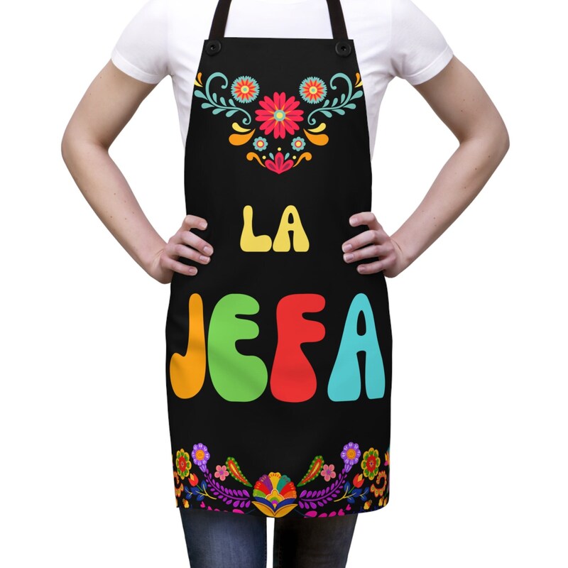 Mexican Embroidered Apron - Etsy