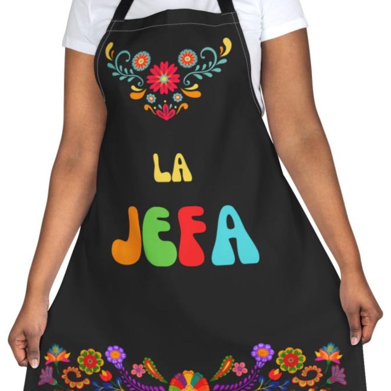 Mexican Embroidered Apron - Etsy