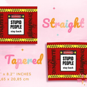 Dynamite Tumbler Wrap Dynamite Sarcastic 20oz Skinny Tumbler ...