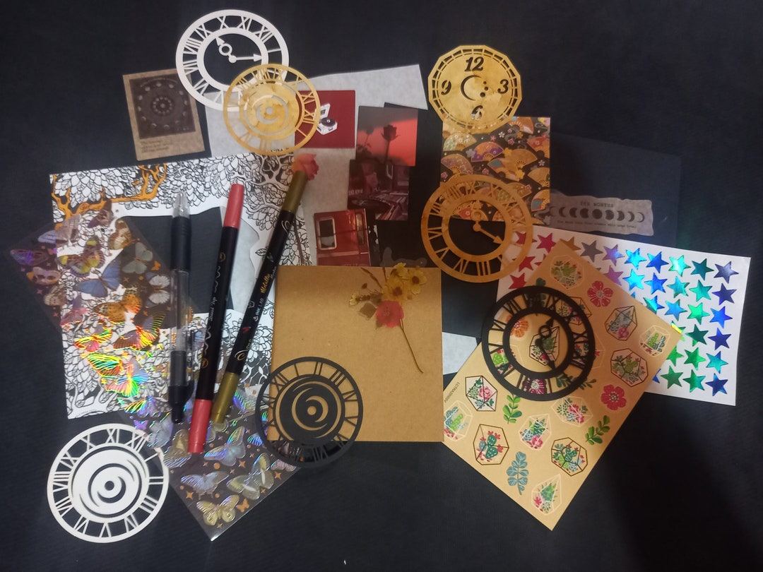 DIY Mini Scrapbook Kit - Etsy