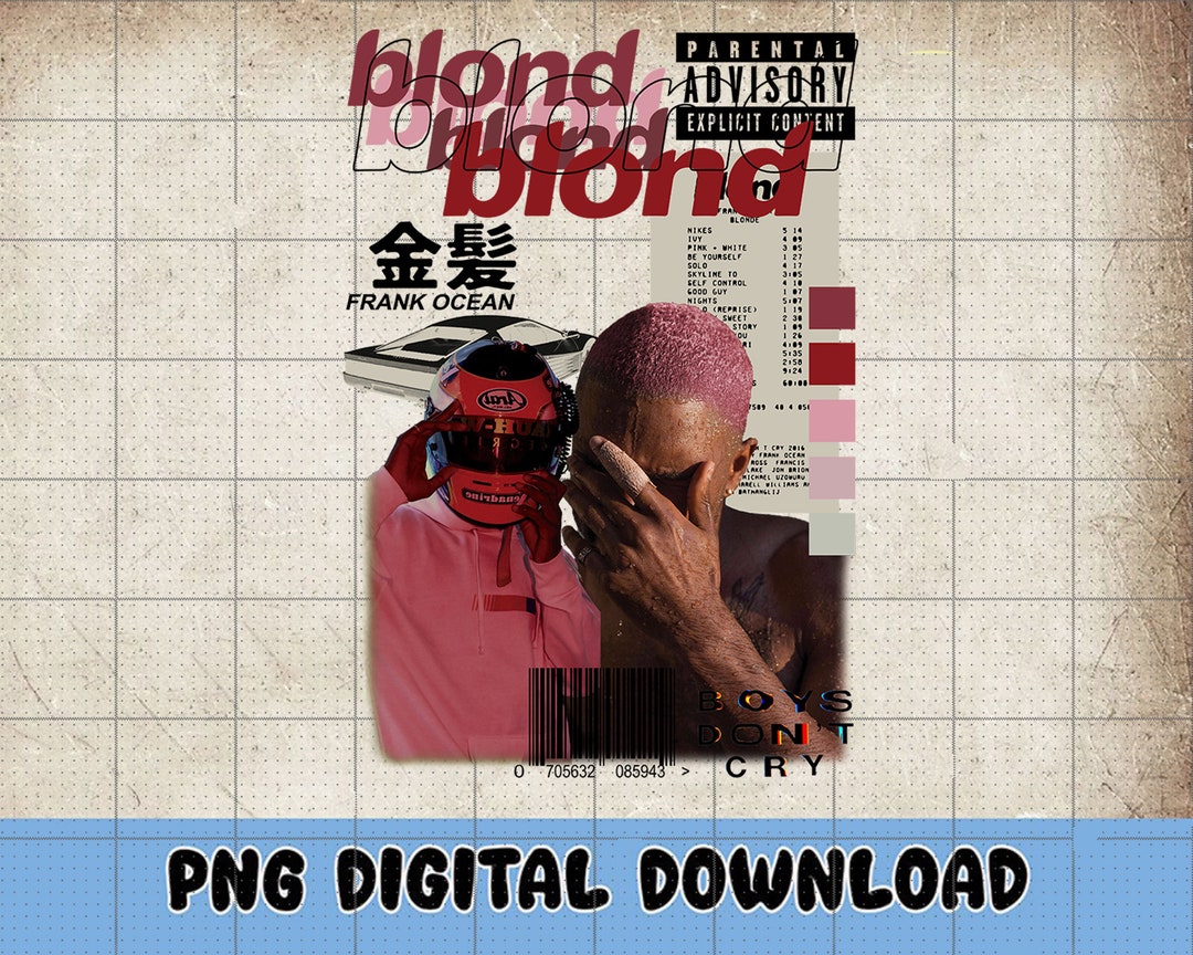 Frank Ocean PNG, Frank Ocean Png Digital Download File Sublimation, Svg ...