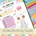 Editable Back to School, All About Me, Printable, Get to Know Me, My ...