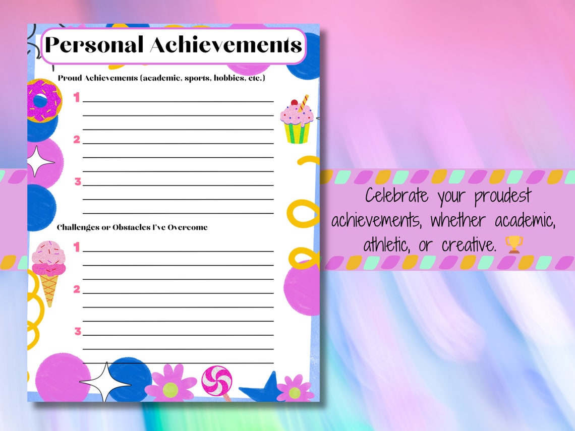 All About Me Printable Template Editable Template Get to Know You My ...