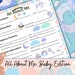 Baby Template Nanny Notes Baby Information Sheet Infant Form Daycare ...