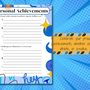 All About Me Printable Template Editable Template Get to Know You My ...