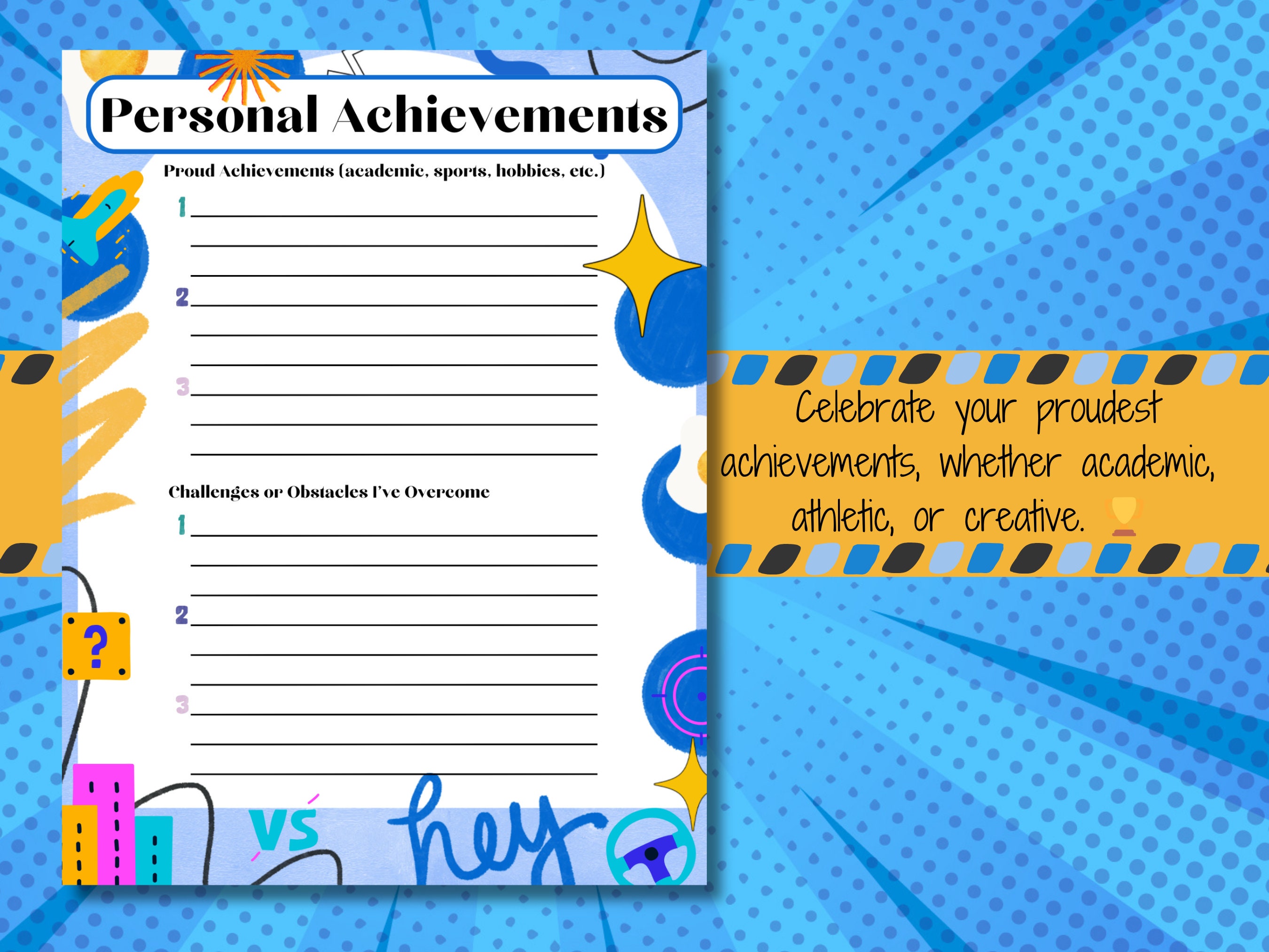 All About Me Printable Template Editable Template Get to Know You My ...
