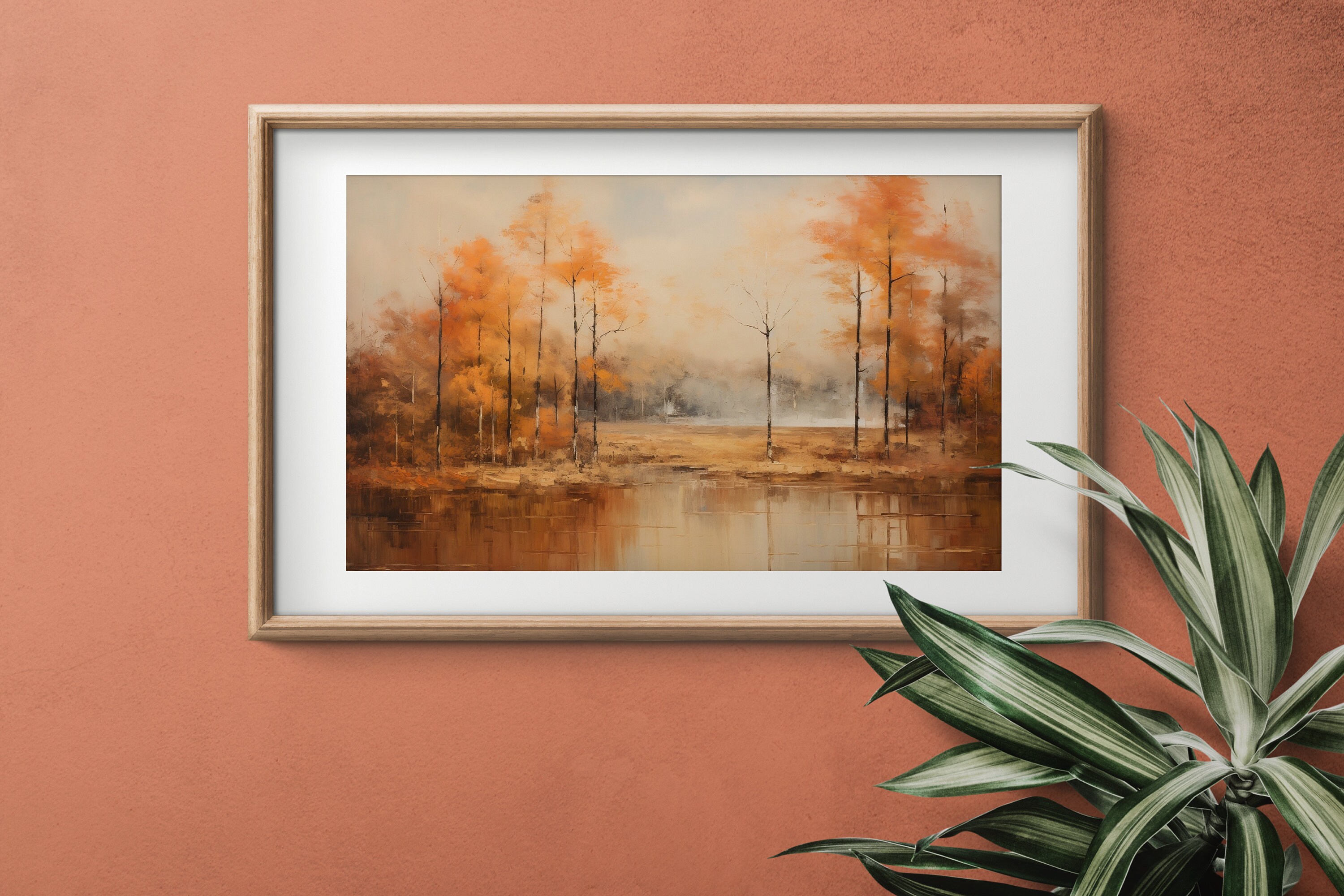 Autumn Landscape Painting Autumn Colors Oil Painting Fall Colors Golden ...