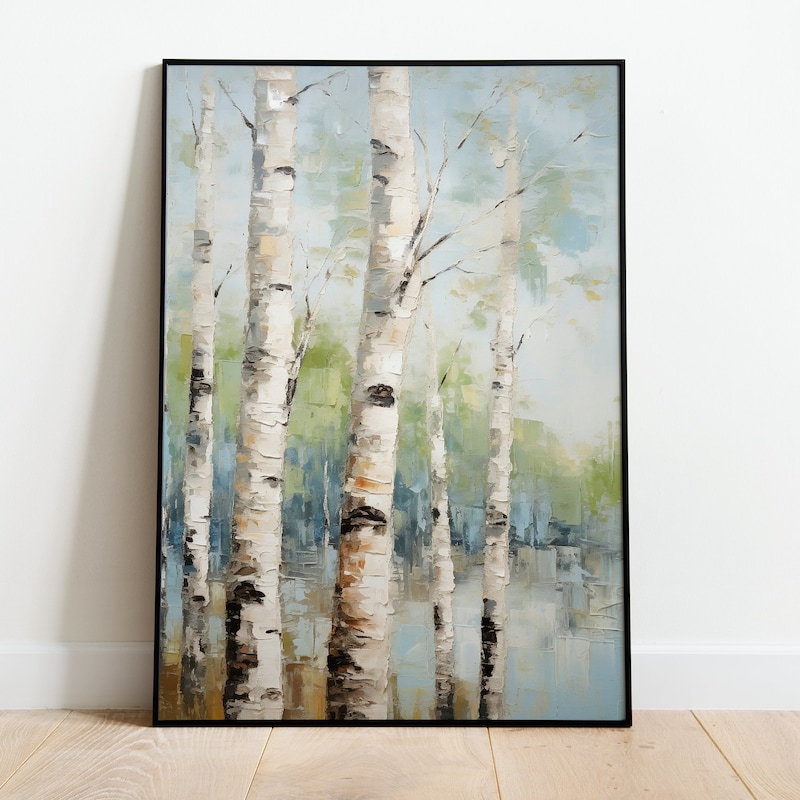 Birch Forest - Etsy
