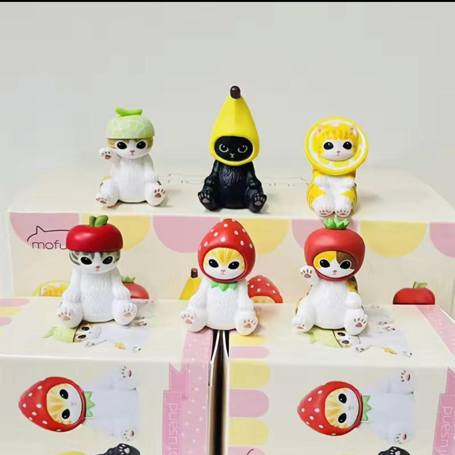 Super Cute Mofusand Fruit Kitty Surprise Box Preorder - Etsy
