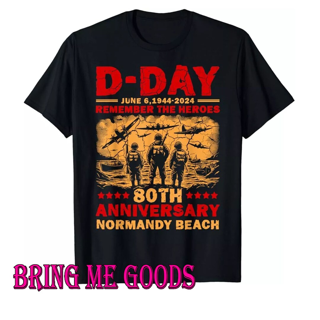 D Day 80th Anniversary,d DAY 80th Anniversary Flag T-shirt, Unisex Tees ...