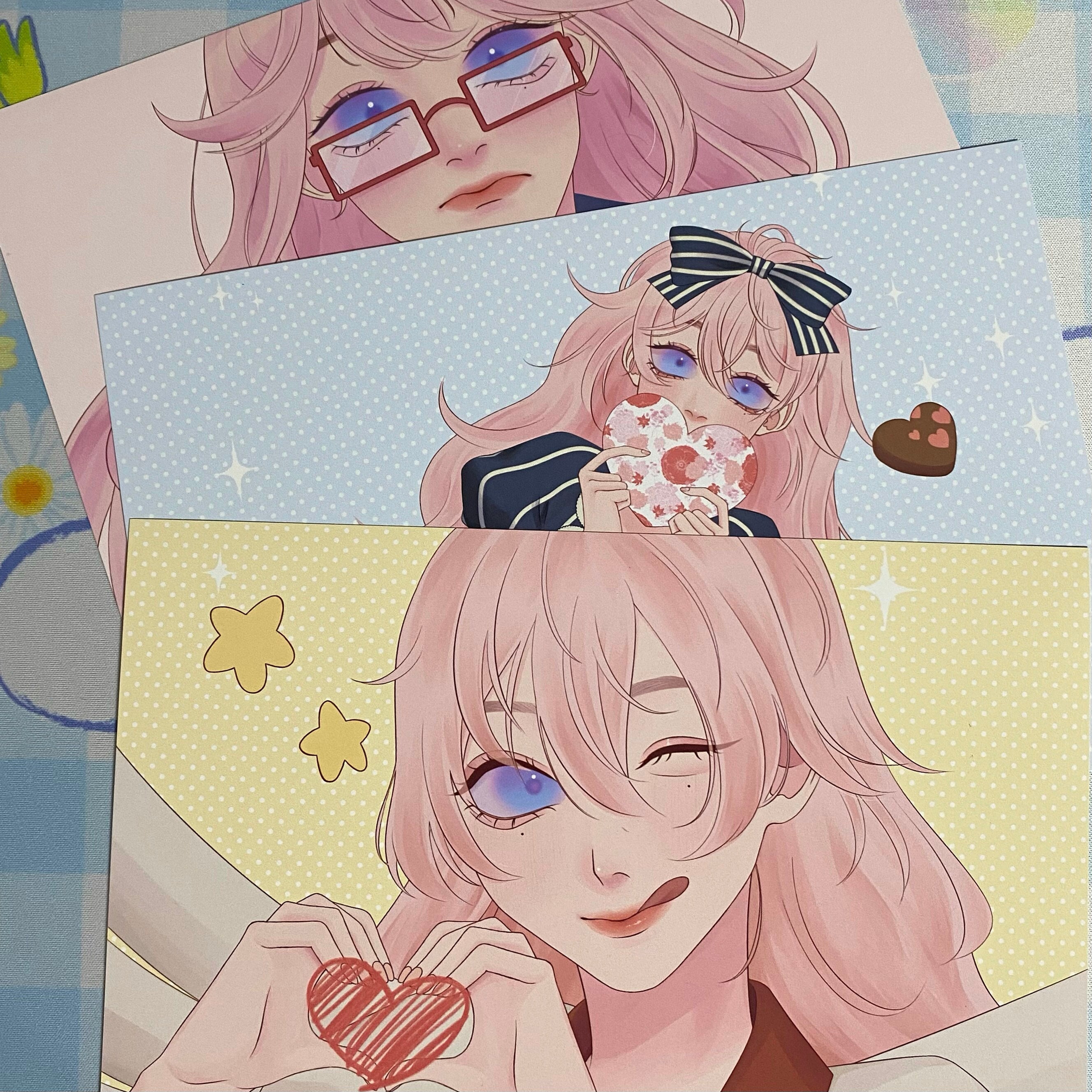 Megurine Luka 'dreamin Chu Chu' Print - Etsy