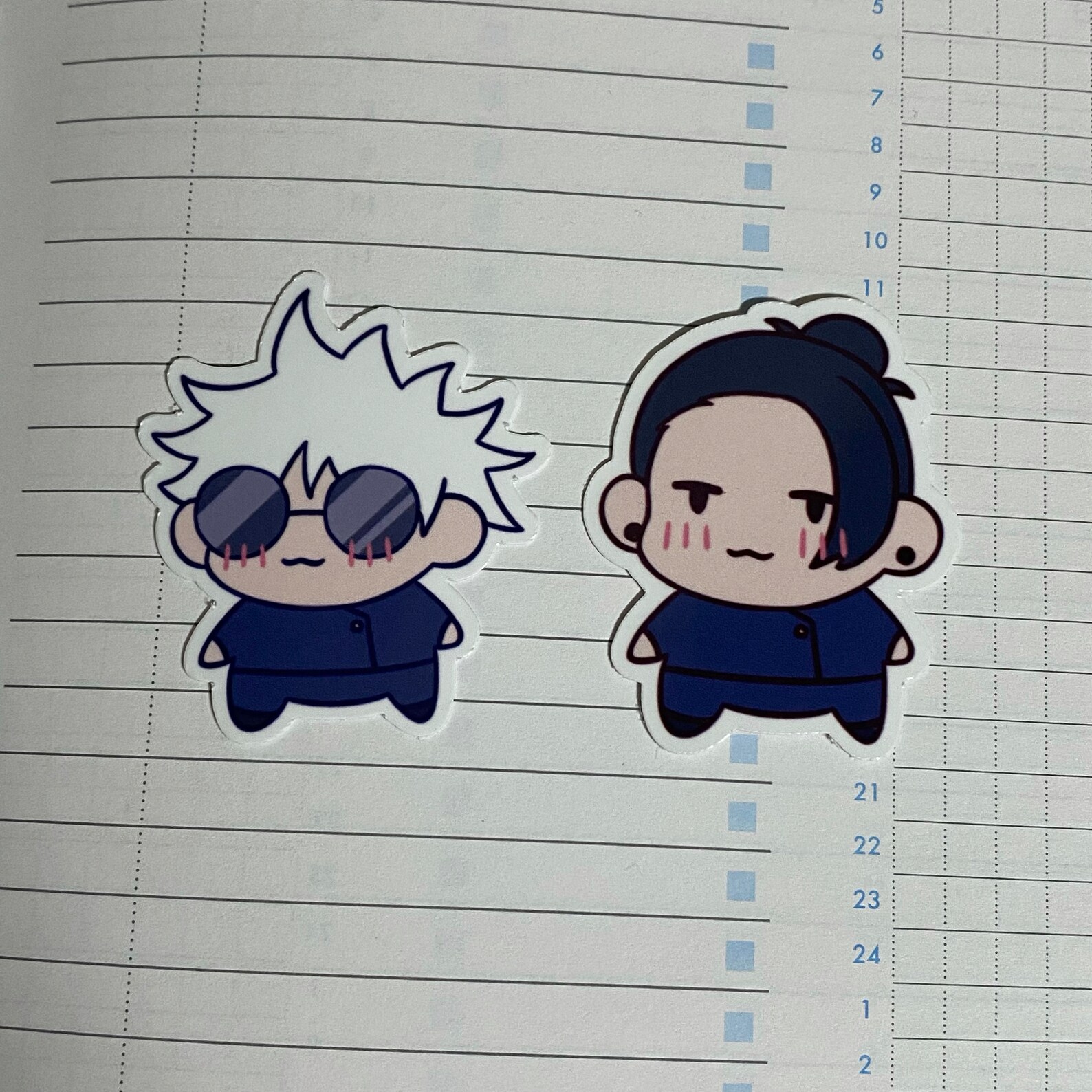 Scrunkly Satosugu Stickers - Etsy