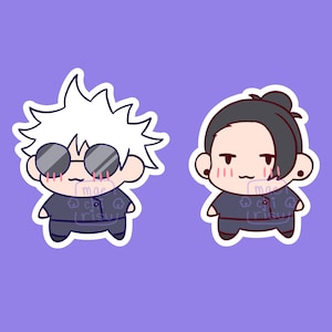 Scrunkly Satosugu Stickers - Etsy