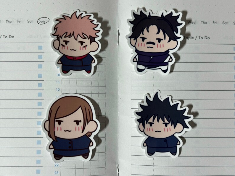 Skrunkly Jjk Stickers - Etsy