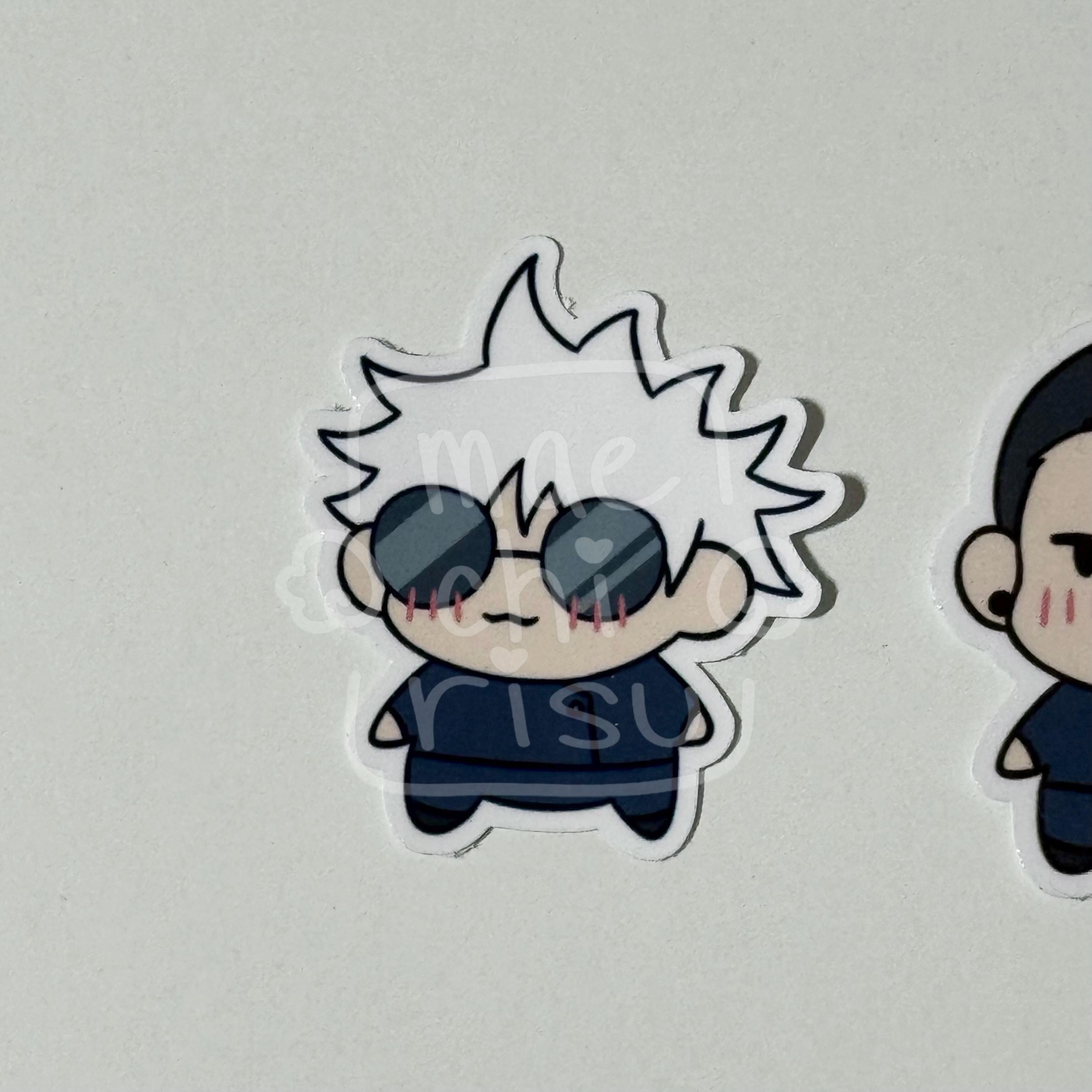Scrunkly Satosugu Stickers - Etsy
