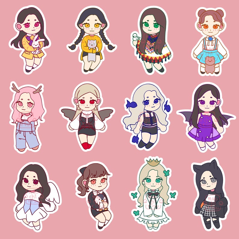 Loona Stickers - Etsy