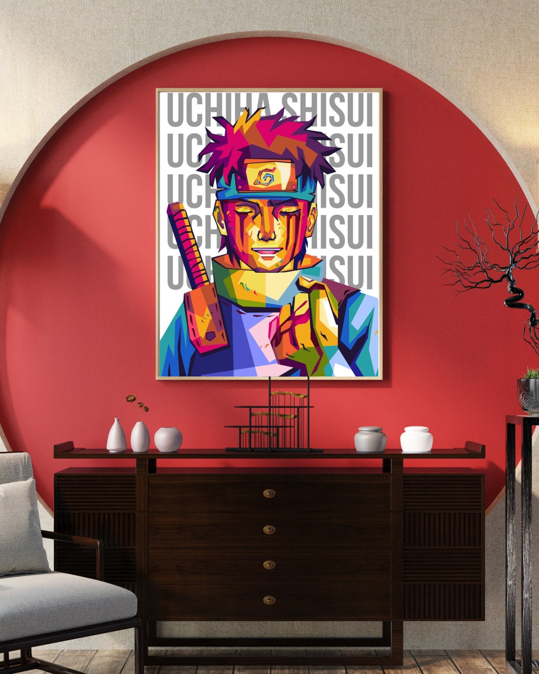 Shisui Naruto Anime Wall Art Anime Room Decor Manga Poster Anime Prints ...