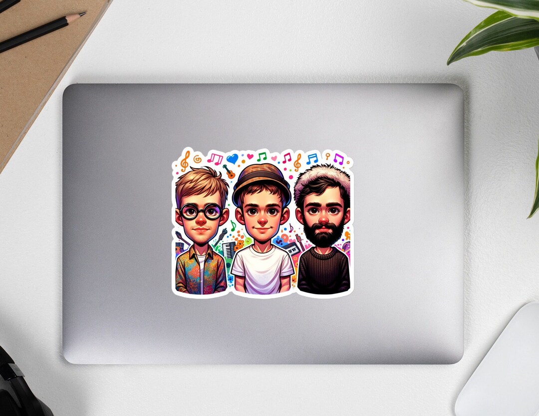 New Art Fan AJR Stickers Unique and Exclusive Available in 4 Sizes ...