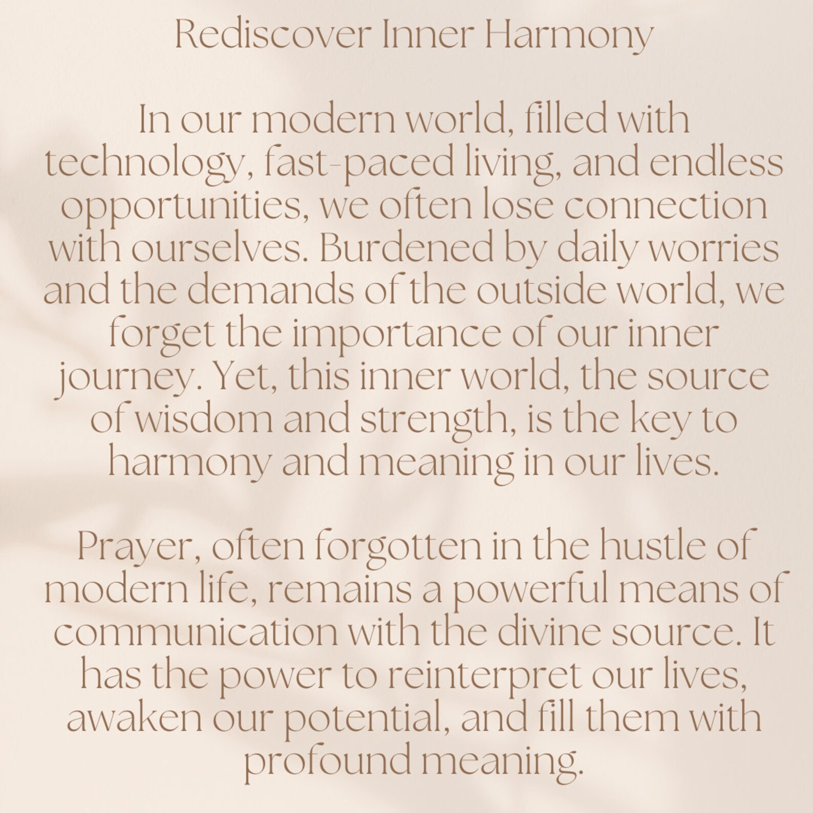 Prayer for Conscious Empathy PDF Develop Deep Empathy and Understanding ...