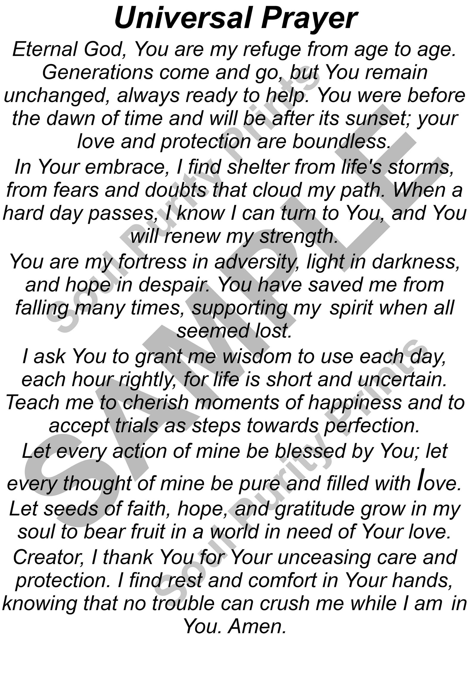 Prayer for Conscious Empathy PDF Develop Deep Empathy and Understanding ...