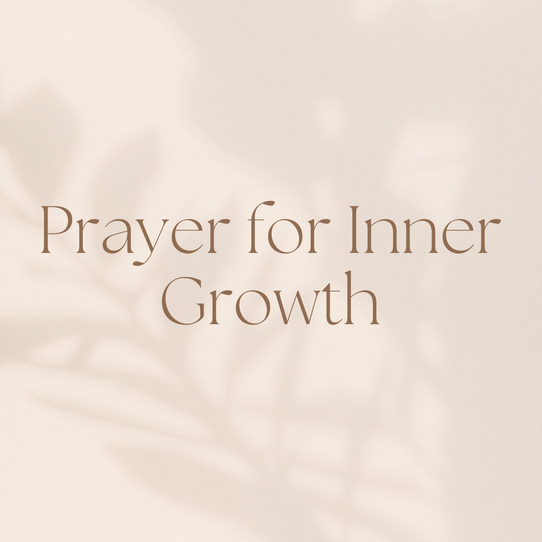 Prayer for Inner Growth and Enlightenment PDF Spiritual Development ...