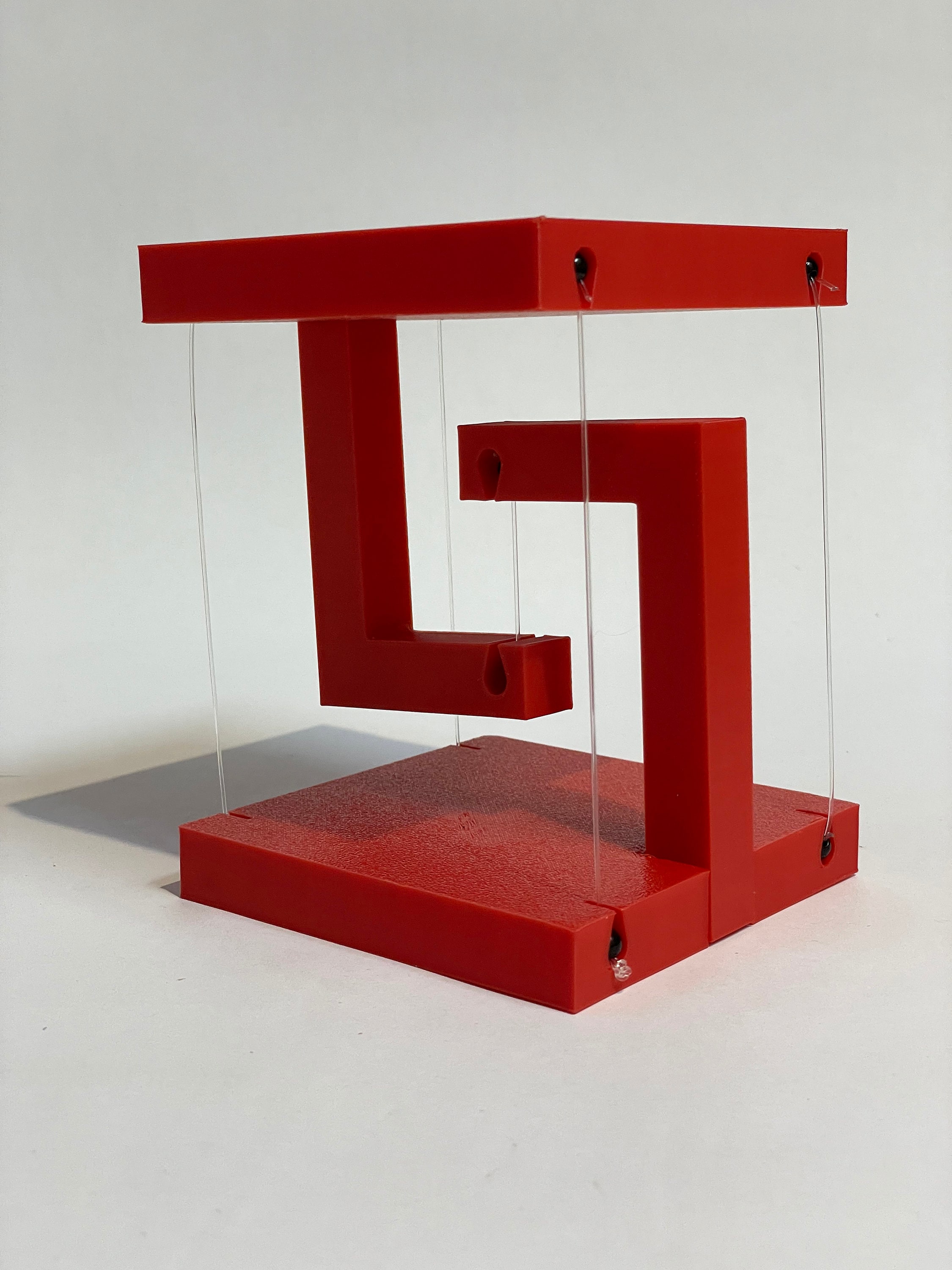 Mini Floating Desk Table. Game of Illusion, Suspended Object. Original ...