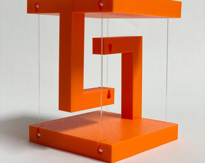 Mini Floating Desk Table. Game of Illusion, Suspended Object. Original ...