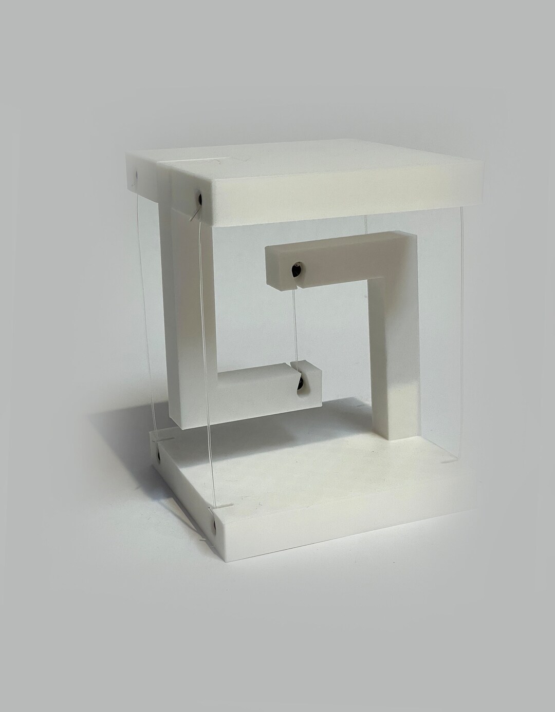 Suspended Cube, Original Gift Idea, Home Decor for Engineers ...