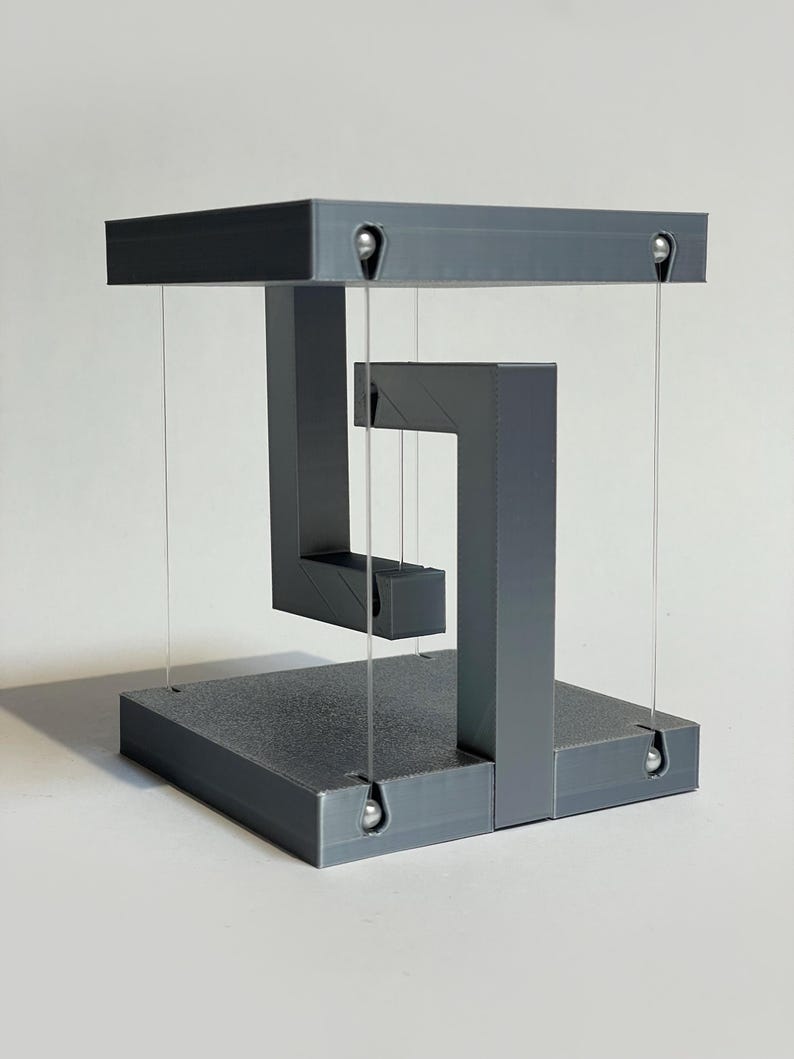 Mini Floating Desk Table. Game of Illusion, Suspended Object. Original ...