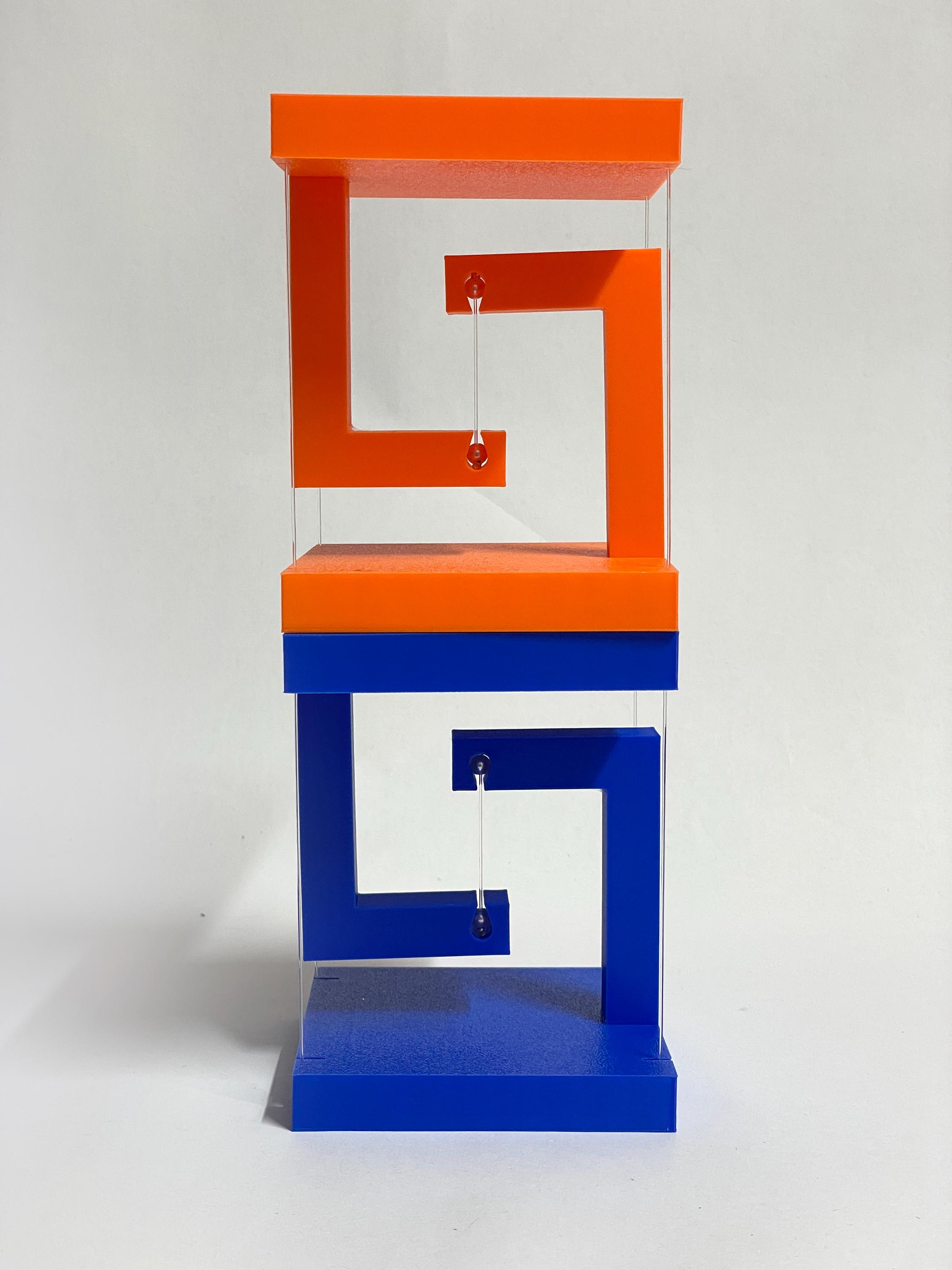 Mini Floating Desk Table. Game of Illusion, Suspended Object. Original ...