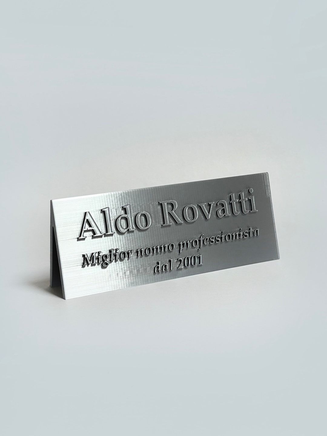 Office Nameplate, Personalized Gift, Write Your Name or Phrase ...