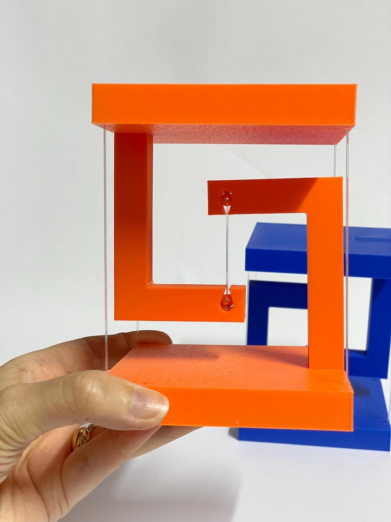Mini Floating Desk Table. Game of Illusion, Suspended Object. Original ...
