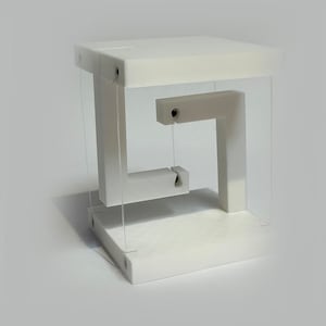 Mini Floating Desk Table. Game of Illusion, Suspended Object. Original ...