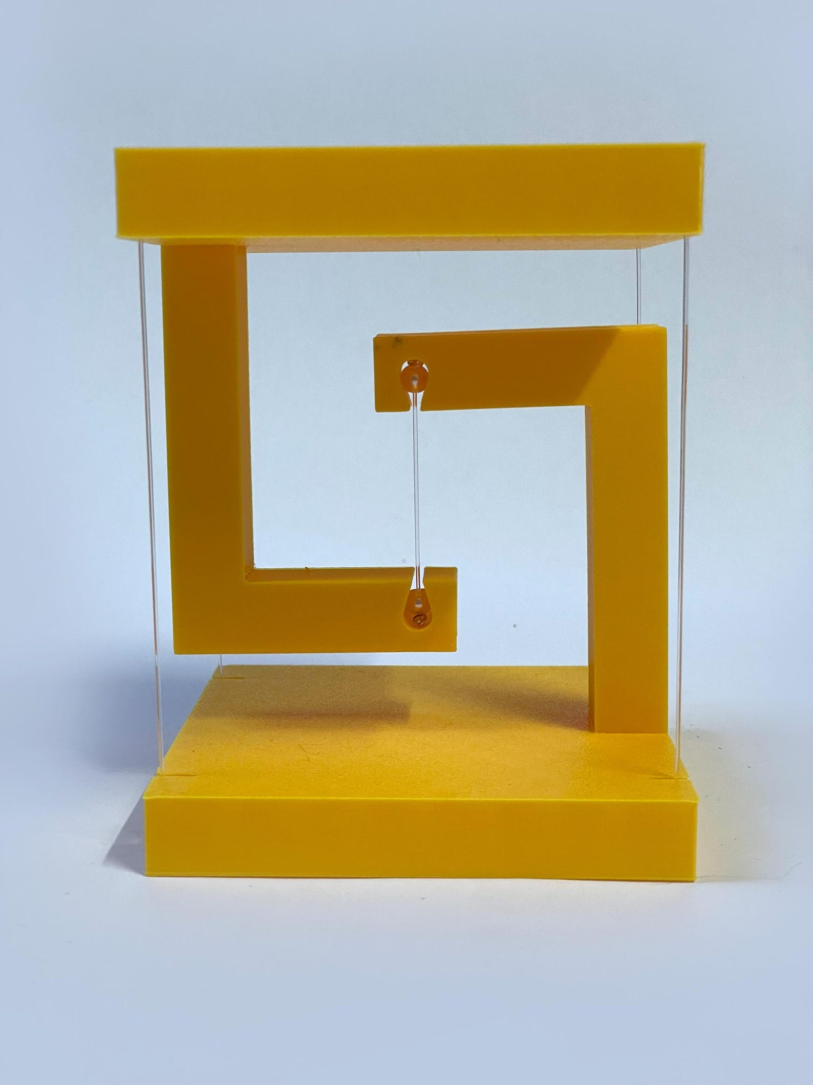 Tensegrity Table, Mini Floating Table 3d, Levitating Desk Decor. Mini Suspended Cube, Floating ...