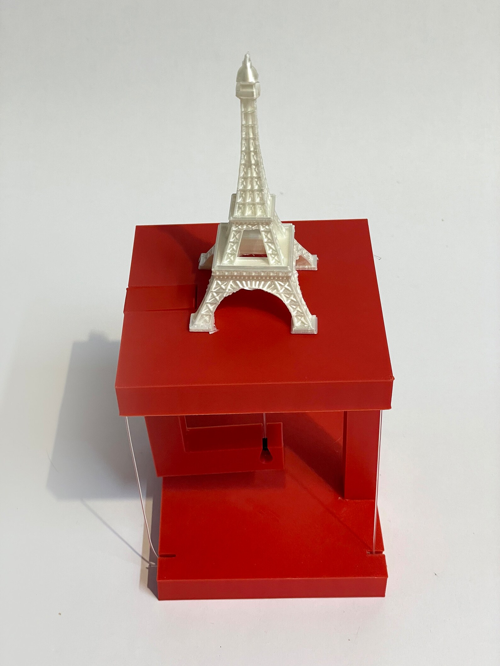 Mini Floating Desk Table. Game of Illusion, Suspended Object. Original ...