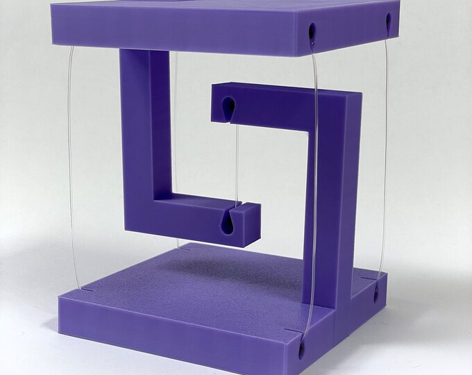 Mini Suspended Cube, Mini Floating Table, Magical Ornament. Tensegrity ...