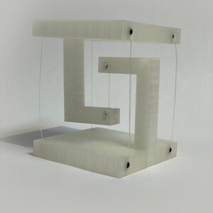 Mini Floating Desk Table. Game of Illusion, Suspended Object. Original ...