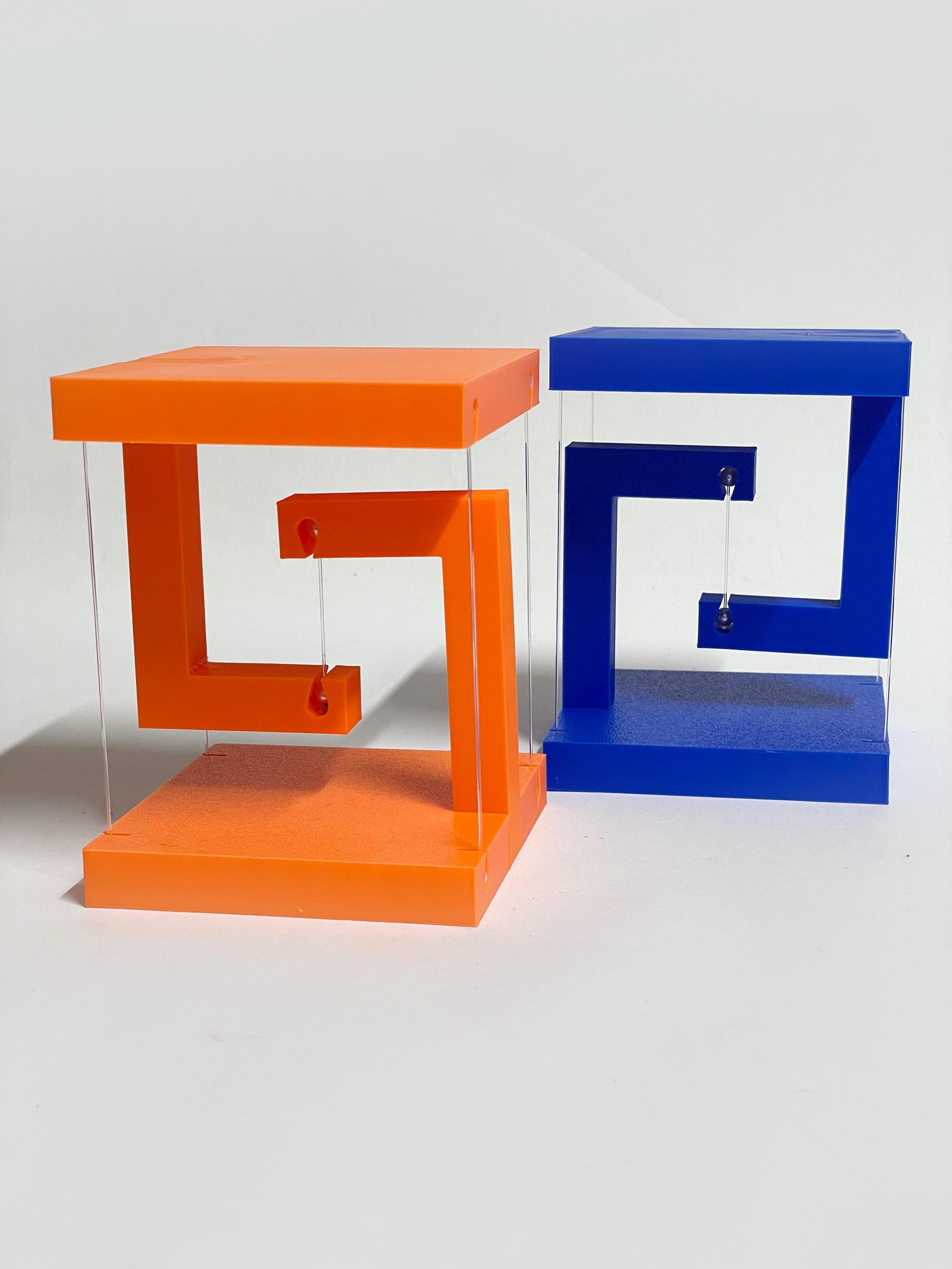 Mini Floating Desk Table. Game of Illusion, Suspended Object. Original ...