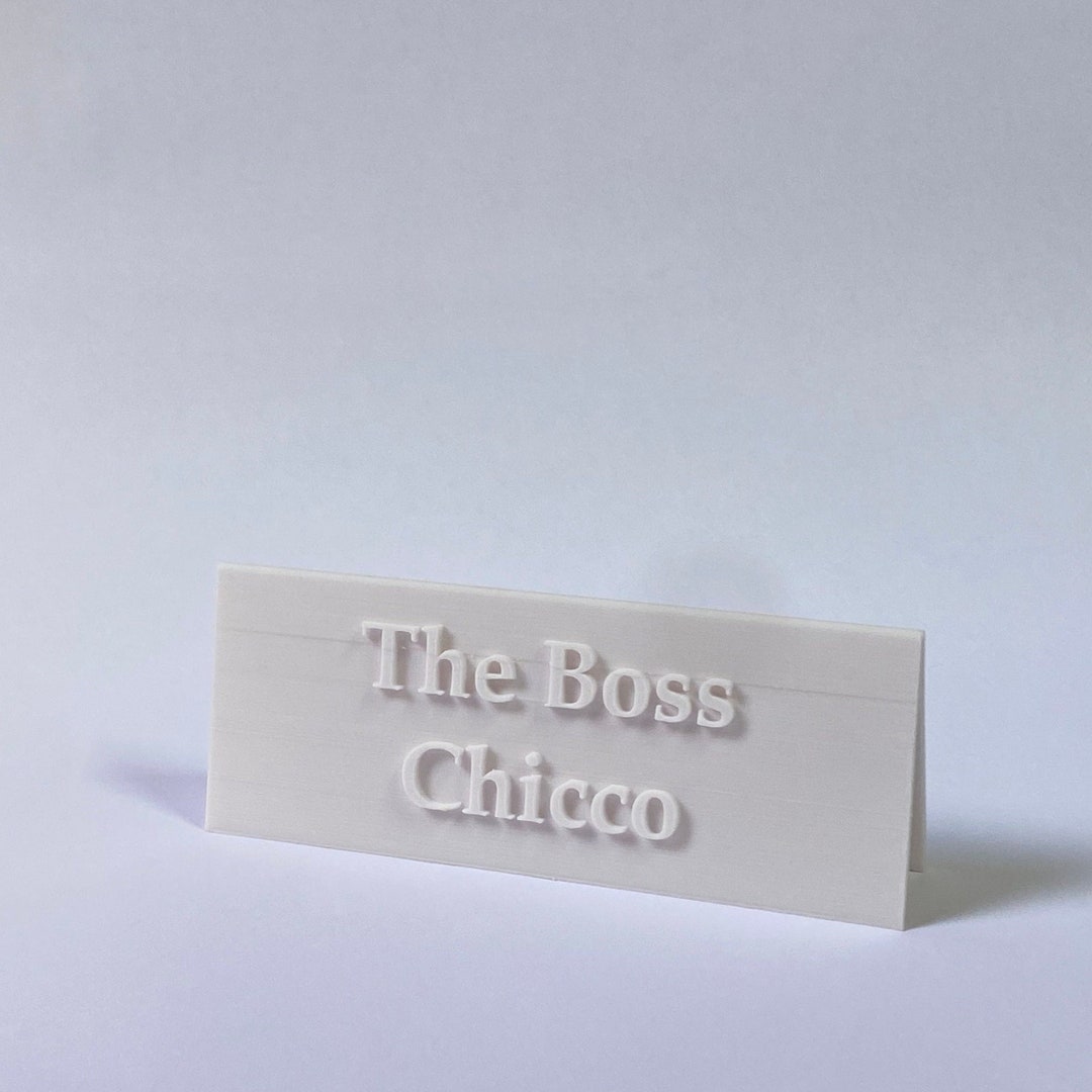 Personalized Name Tag. Desk Plaque, Graduation Gift Idea. Gift for ...