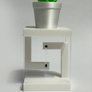 Mini Floating Desk Table. Game of Illusion, Suspended Object. Original ...