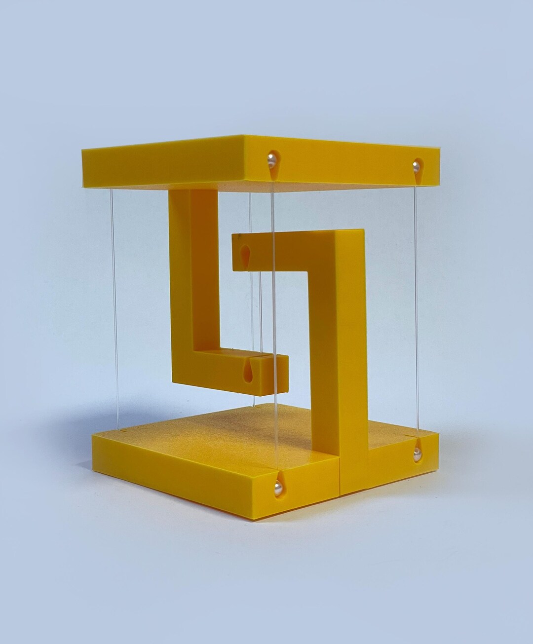 Tensegrity Table, Mini Floating Table 3d, Levitating Desk Decor. Mini ...