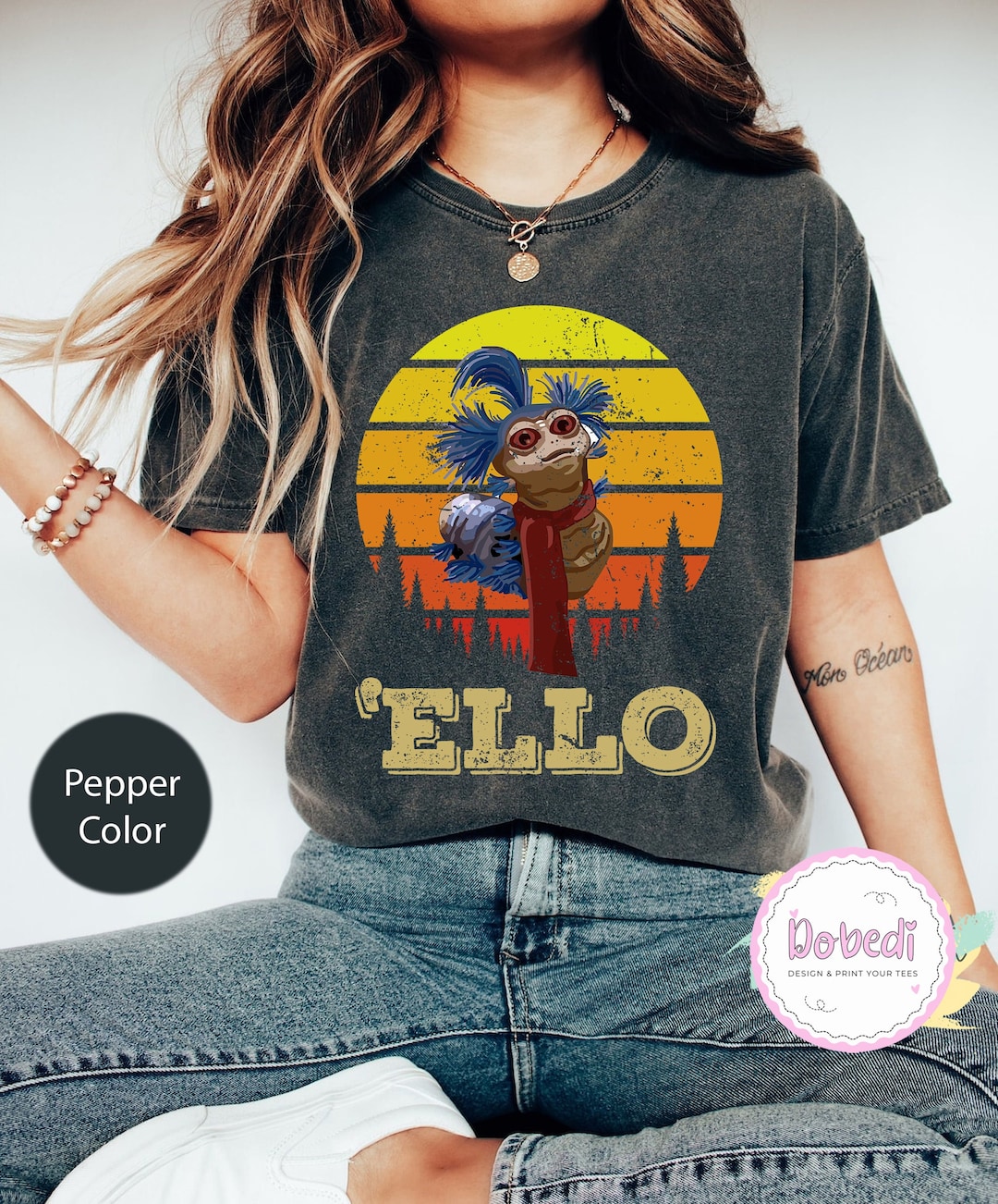 Ello Worm Labyrinth Vintage Comfort Colors T-shirt, Labyrinth Shirt ...