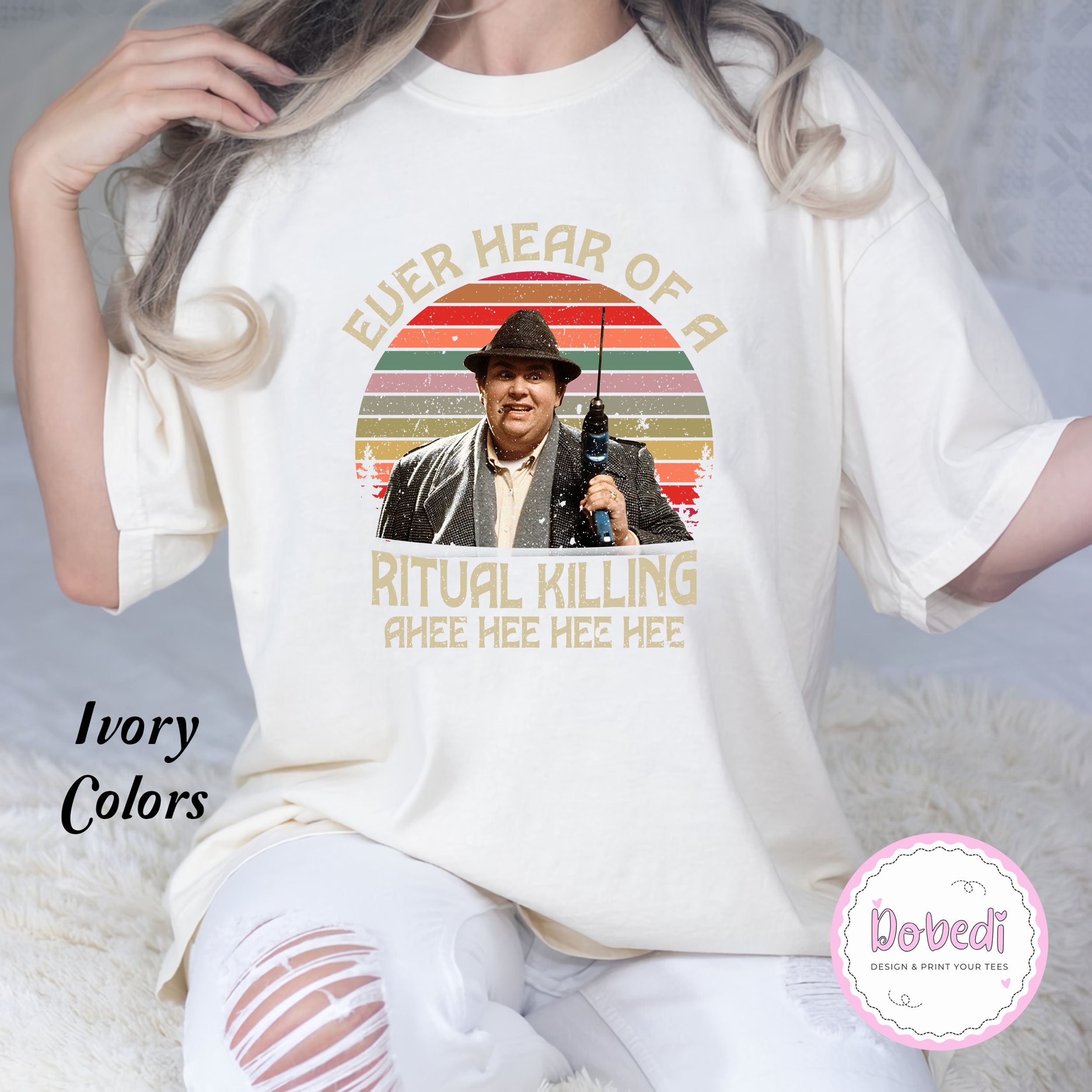 Ever Heard of A Ritual Killing Ahee Funny Buck Vintage Comfort Colors T ...