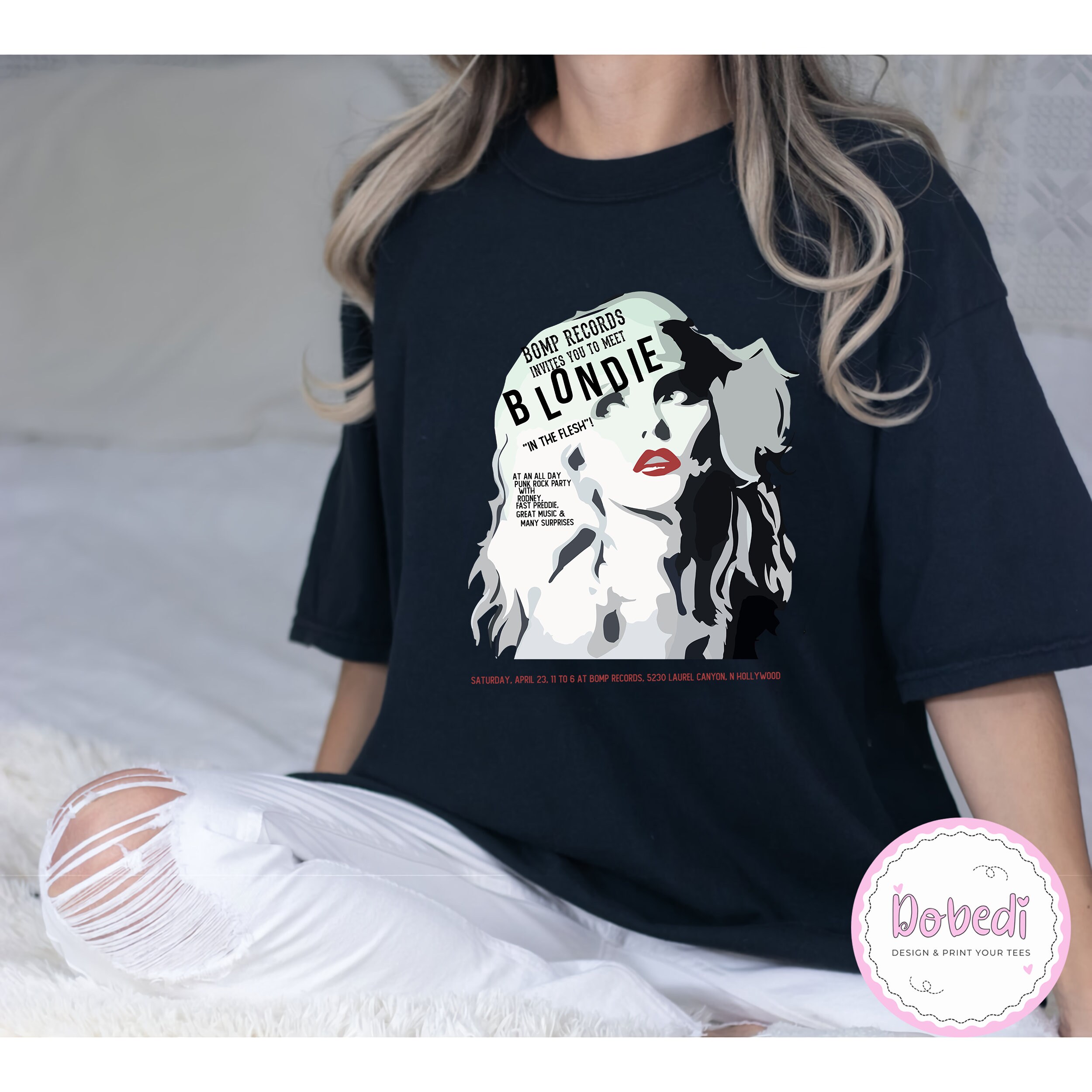Vintage Blondie Debbie Harry Comfort Colors T-shirt, Debbie Harry Shirt ...