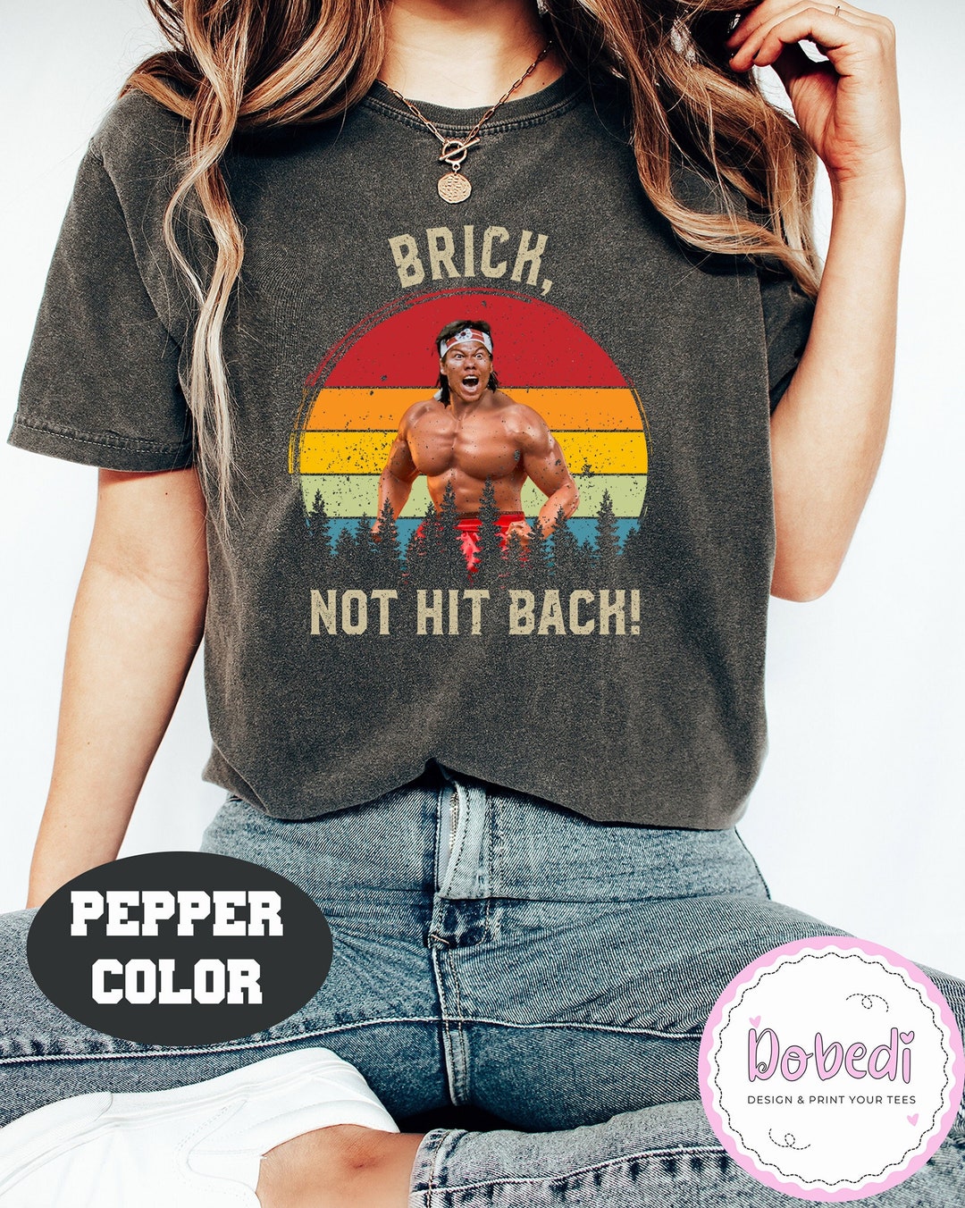 Chong Li Brick Not Hit Back Vintage Comfort Colors Shirt, Chong Li ...