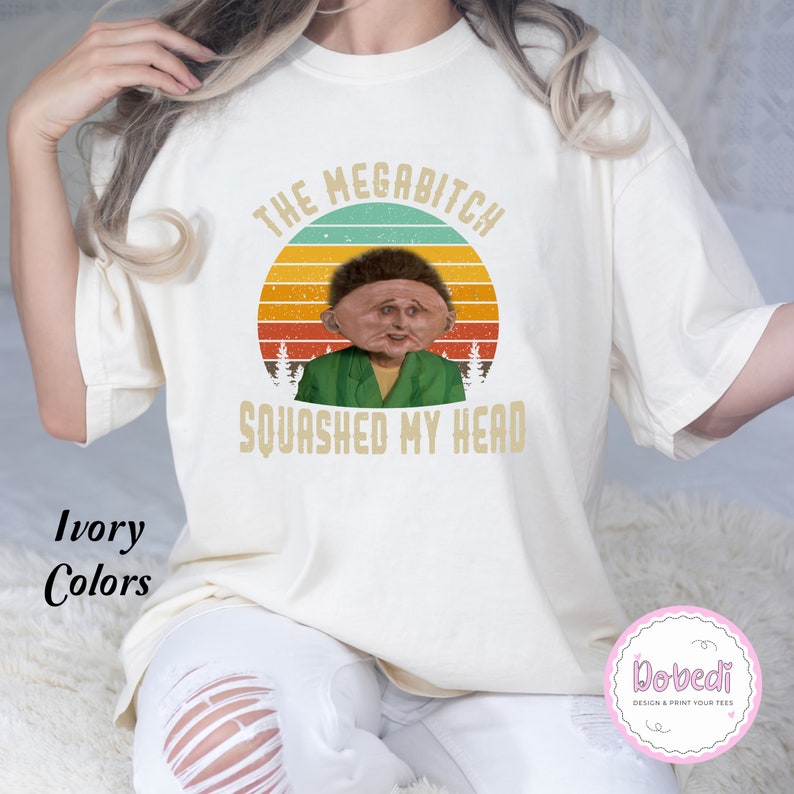 Squashed My Head T-shirt, Drop Dead Fred Comfort Colors Shirt, Vintage ...